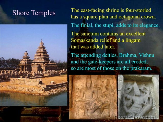 Mahabalipuram Monuments - Part 4 (Structural temples) | PPSX | Hinduism ...