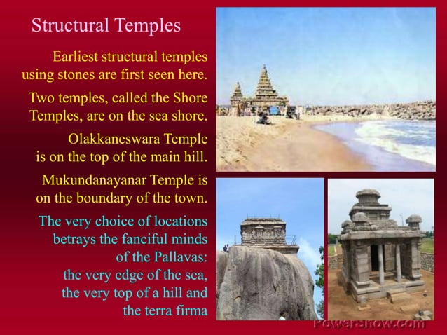 Mahabalipuram Monuments - Part 4 (Structural temples) | PPSX | Hinduism ...
