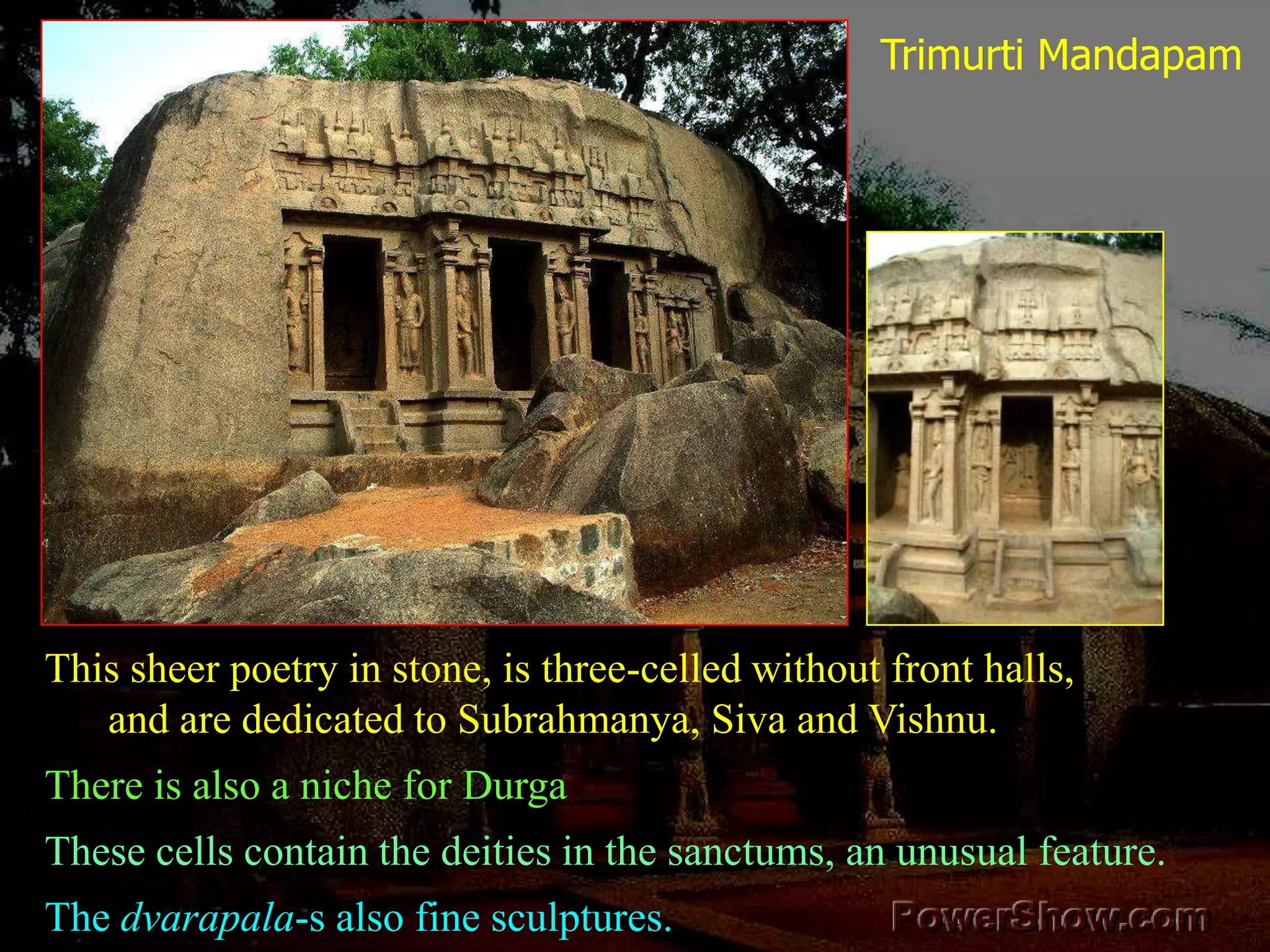 Mahabalipuram monuments Prof.Swaminathan | PPSX