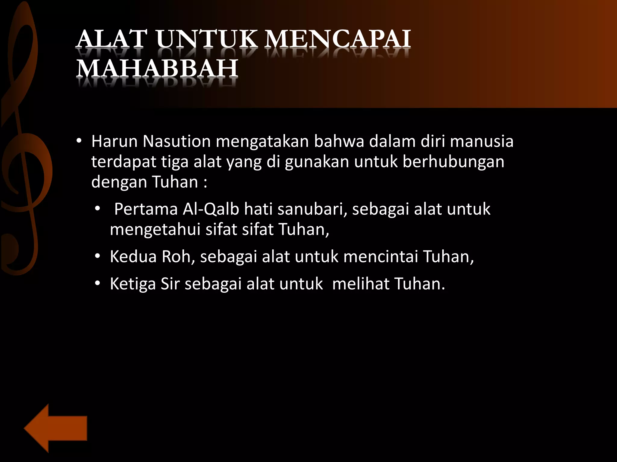 Mahabbah atau hub | PPTX