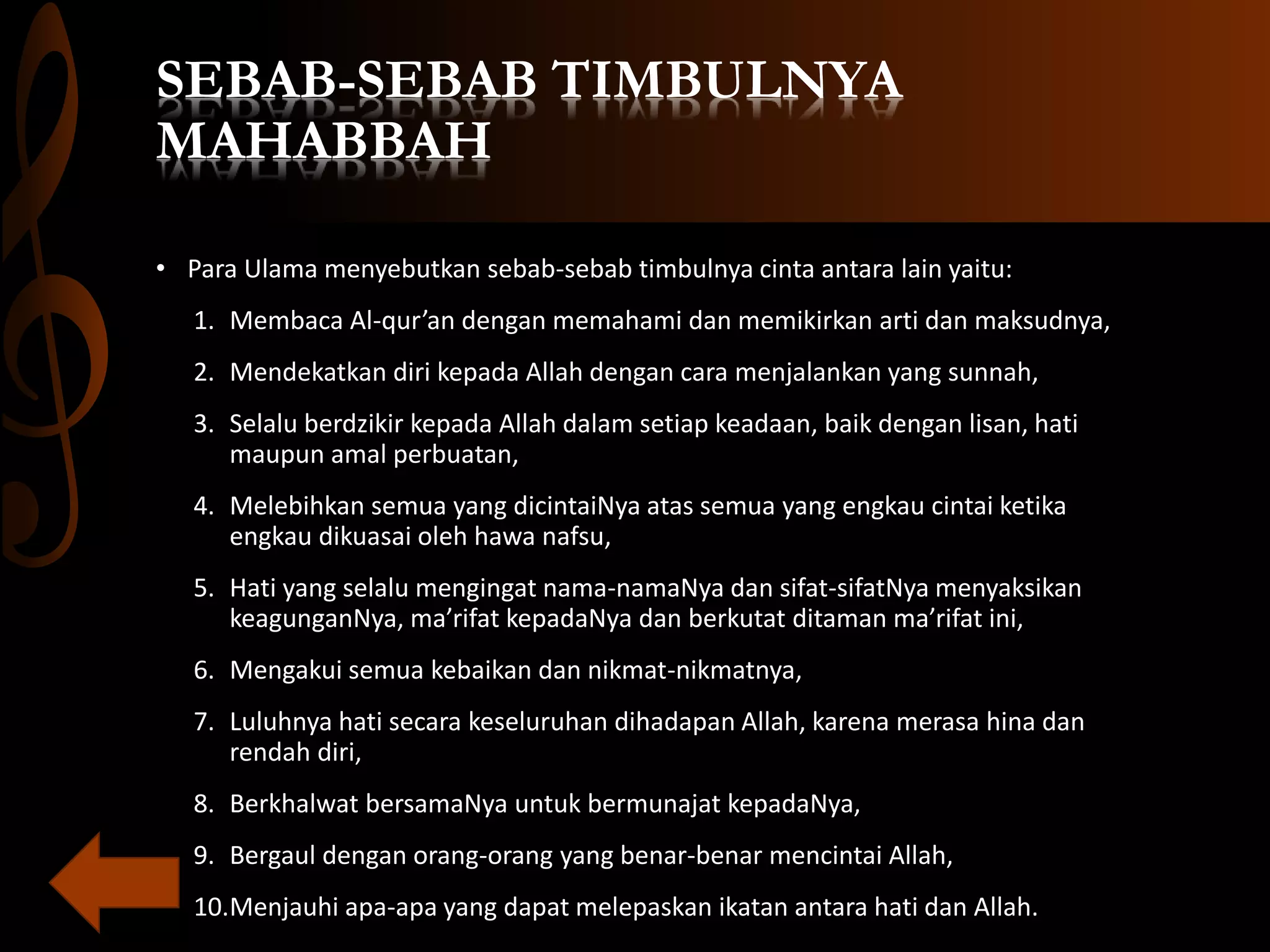 Mahabbah atau hub | PPT
