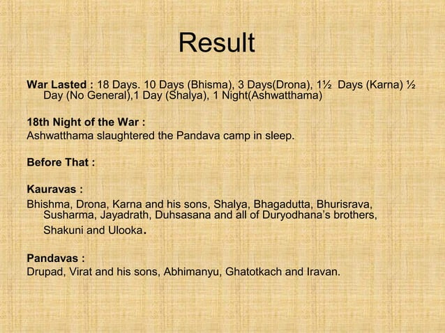 Mahabharat | PPT