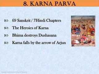 Summary of the Mahabharata of Vyasa | PDF