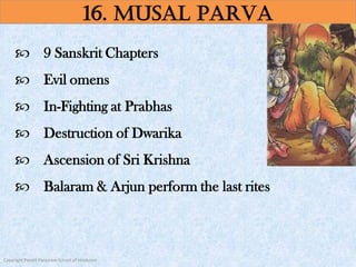 Summary of the Mahabharata of Vyasa | PDF