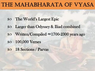 Summary of the Mahabharata of Vyasa | PDF