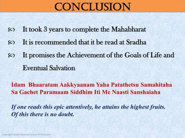 Summary of the Mahabharata of Vyasa | PDF | Hinduism | Religion & Spirituality