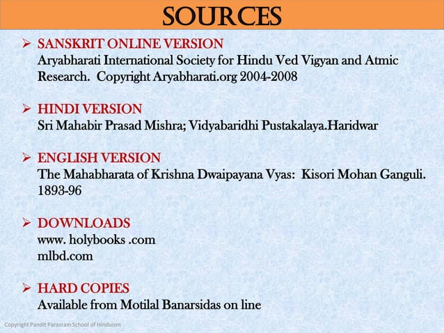 Summary of the Mahabharata of Vyasa | PDF | Hinduism | Religion & Spirituality