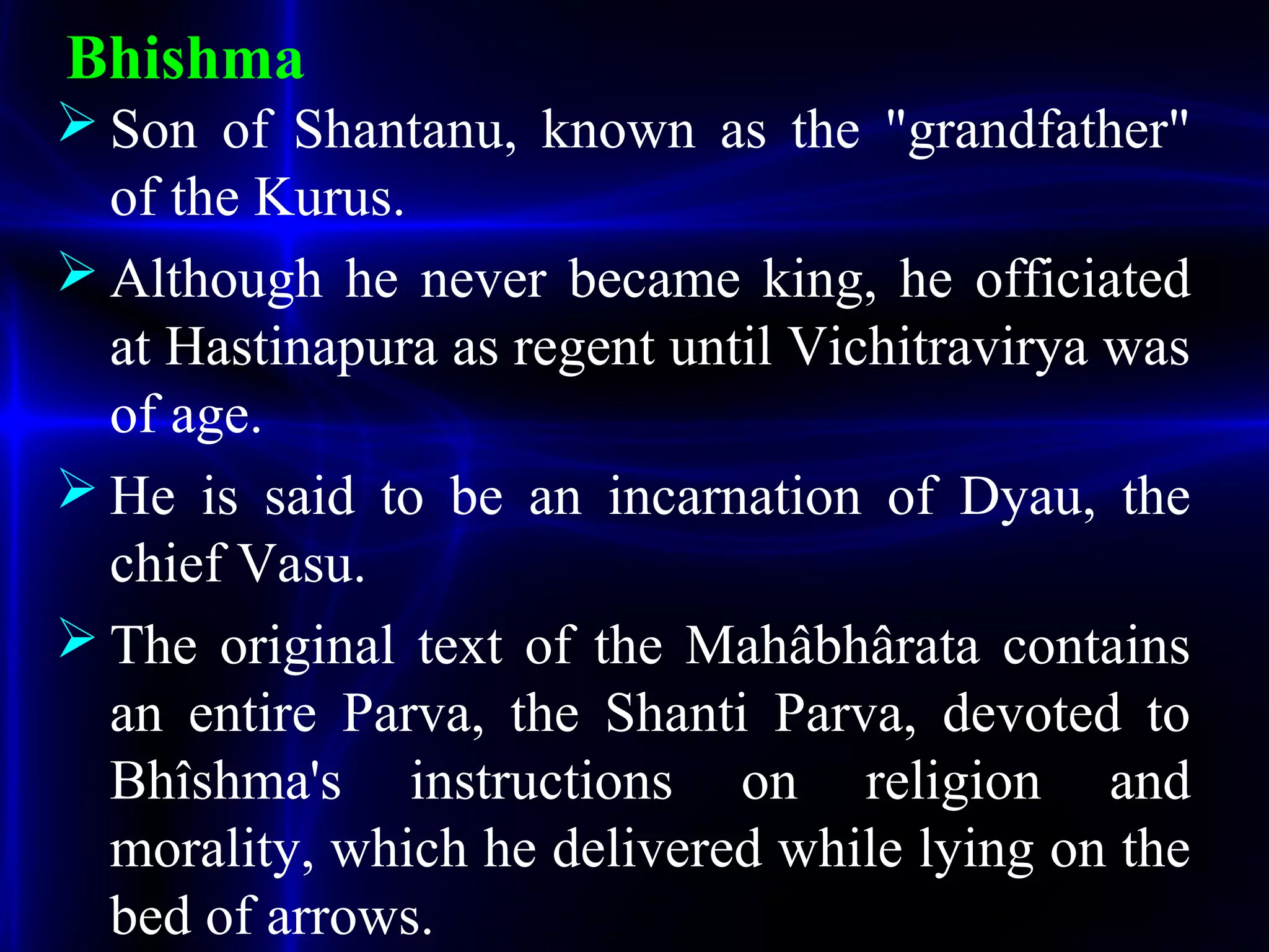 Mahabharata | PPT