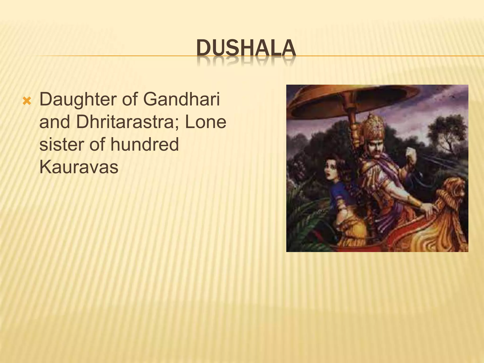 Important Personalities of Mahabharata | PPTX