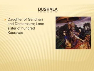 Important Personalities of Mahabharata | PPTX