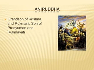 Important Personalities of Mahabharata | PPTX