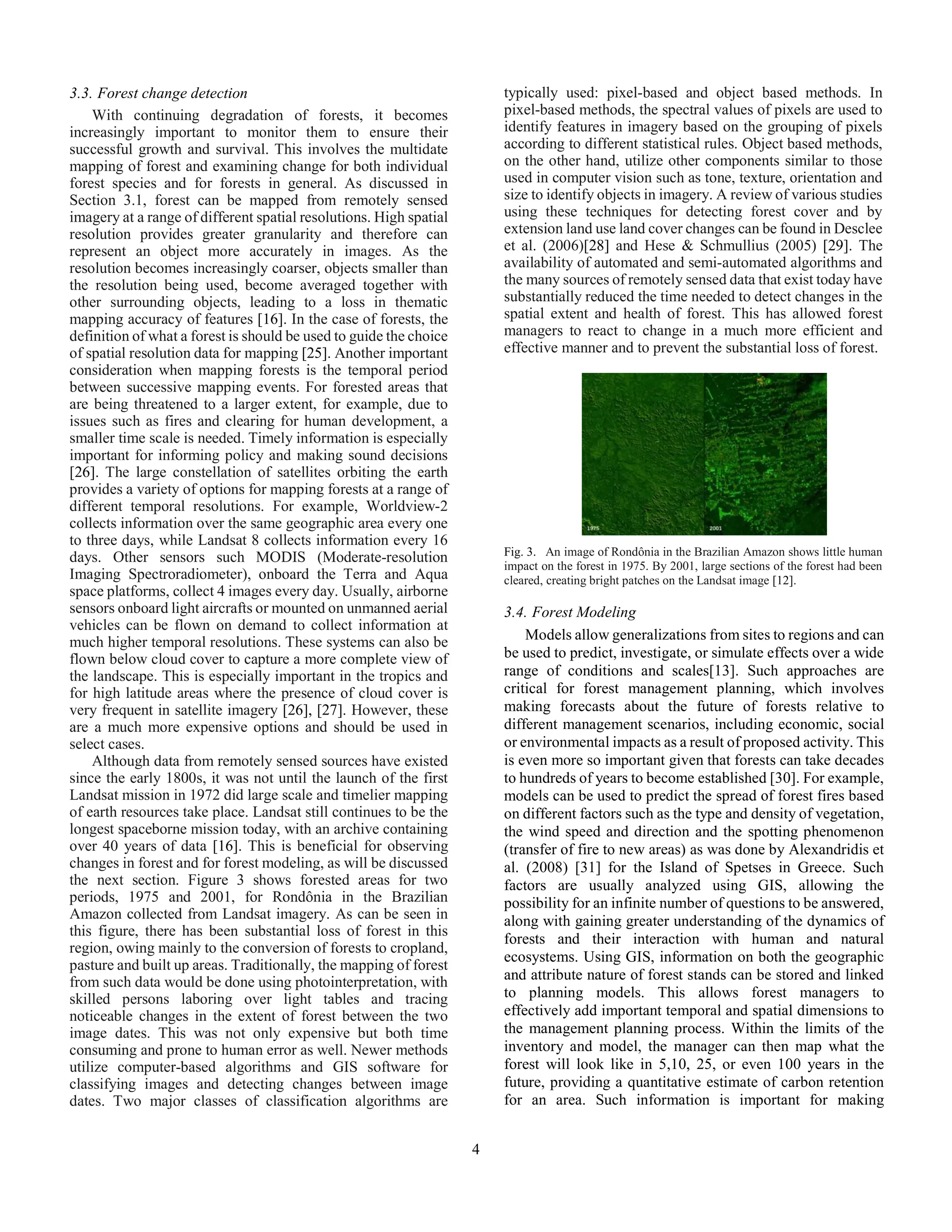 Climate Change and Forest Management: Adaptation of Geospatial Technologies | PDF | Geography ...