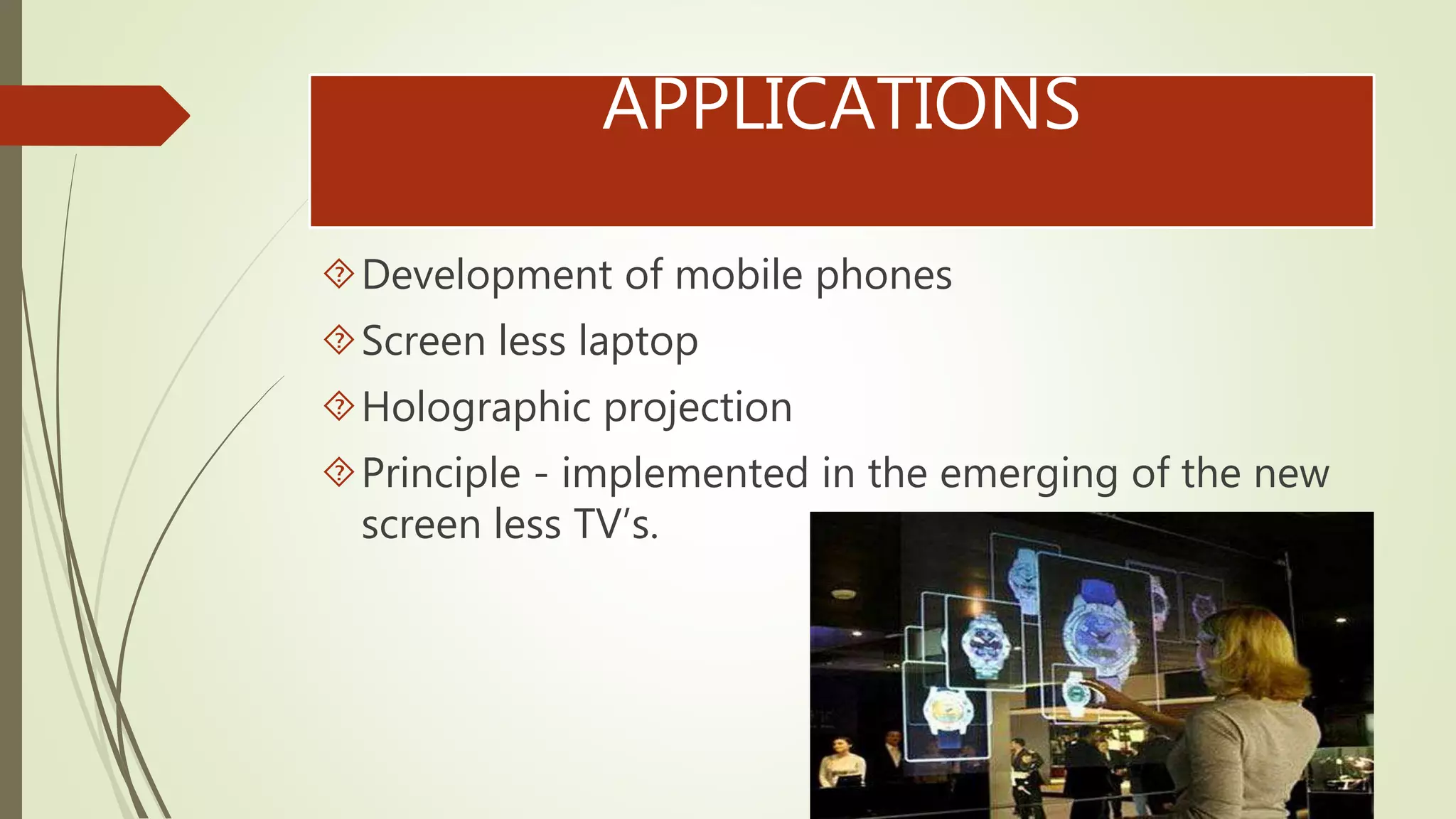 SCREENLESS DISPLAY | PPTX