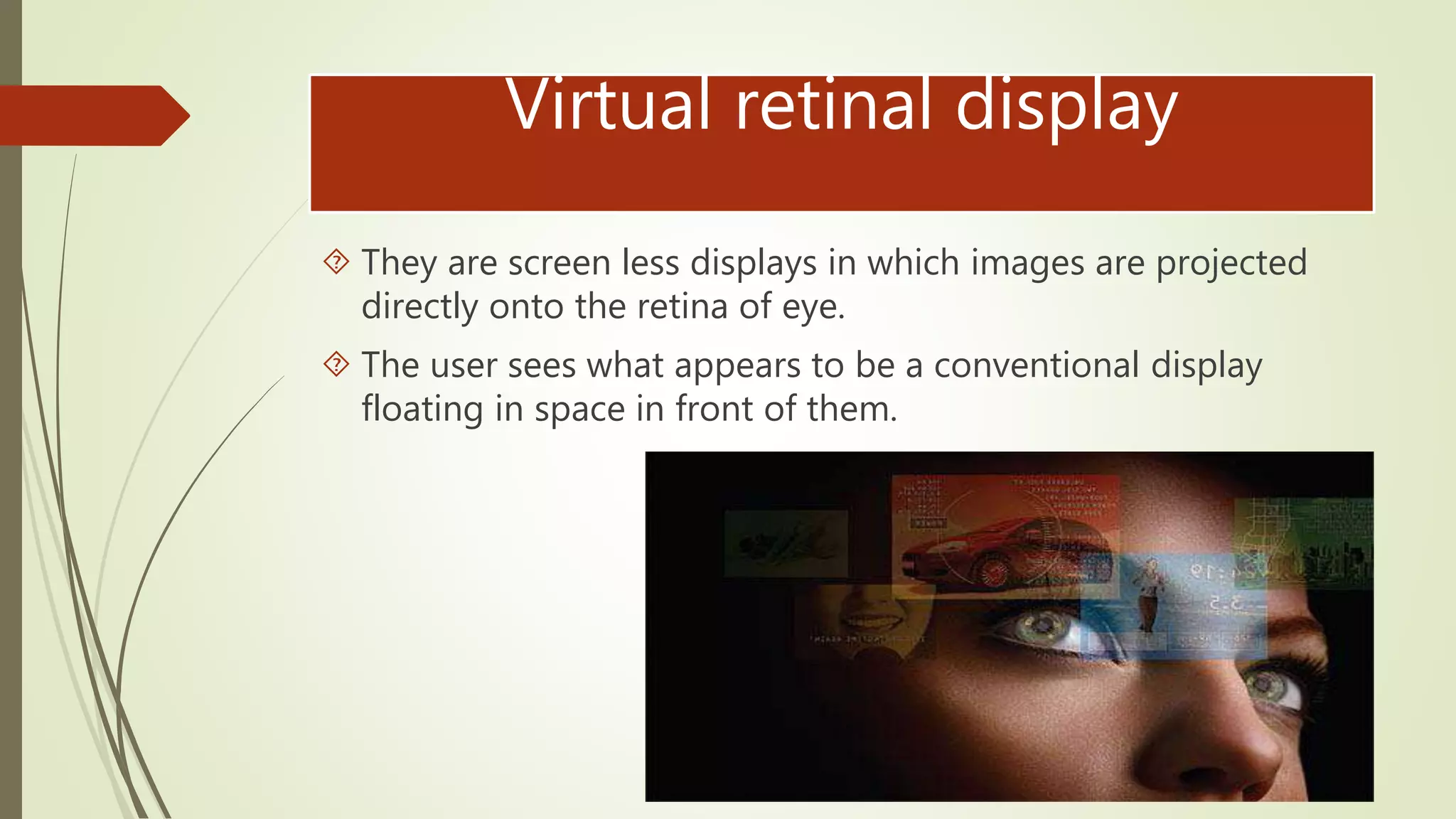 SCREENLESS DISPLAY | PPTX