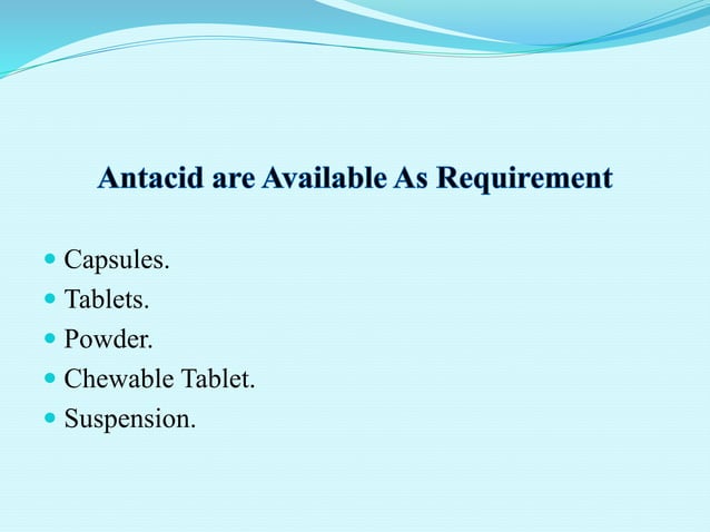 ANTACID | PPTX