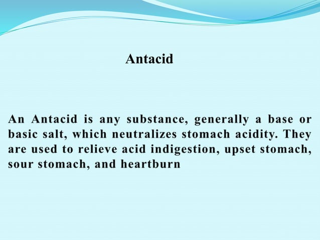 ANTACID | PPTX