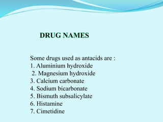 ANTACID | PPT | Free Download