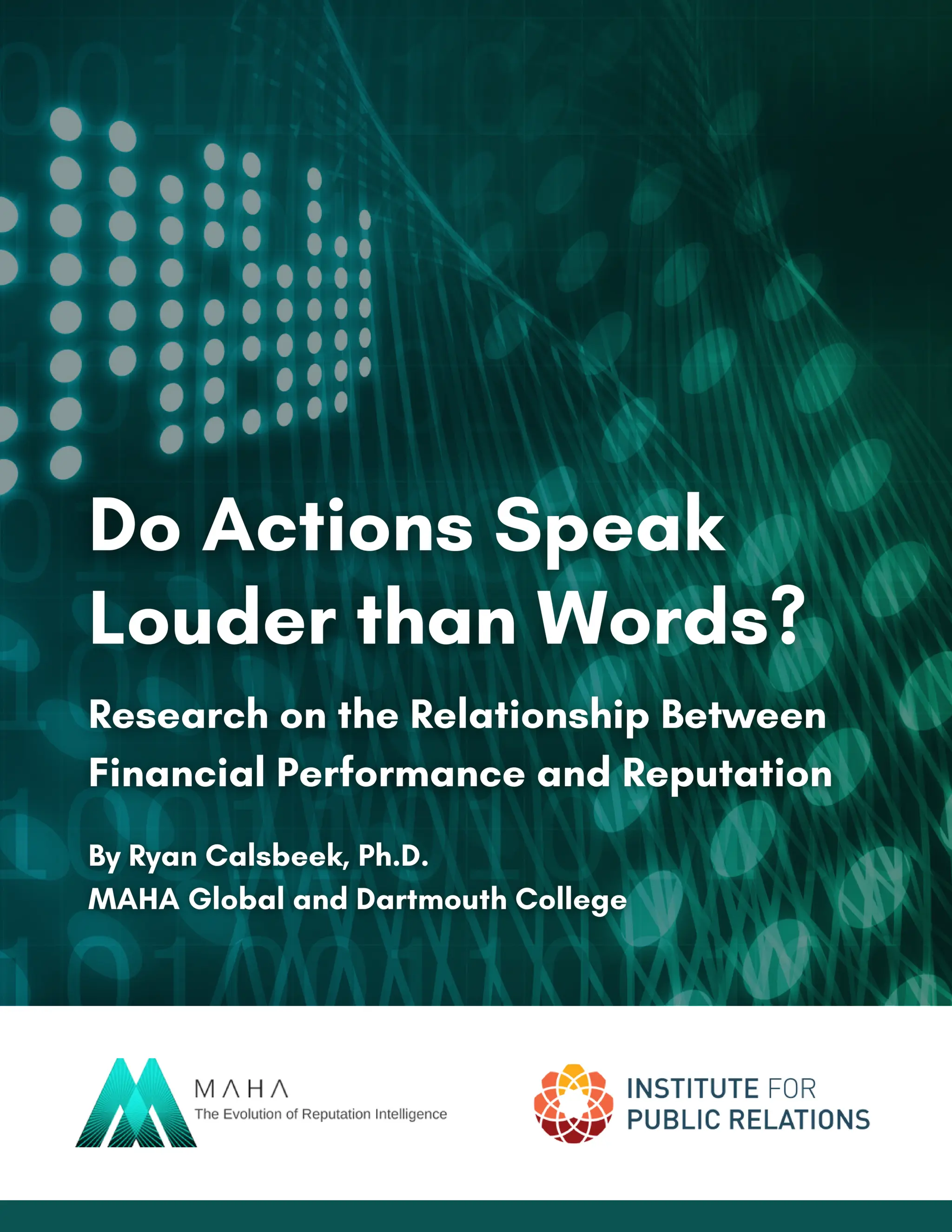 MAHA Global and IPR: Do Actions Speak Louder Than Words? | PDF