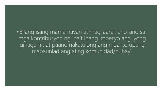 Mahahalagang pangyayari sa sinaunang panahon sa kanlurang asya | PPTX