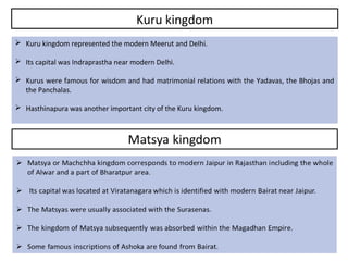 Mahajanpadas and mauryan empire | PPT
