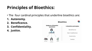 Bioethics Field and definition principles of bioethics | PPTX