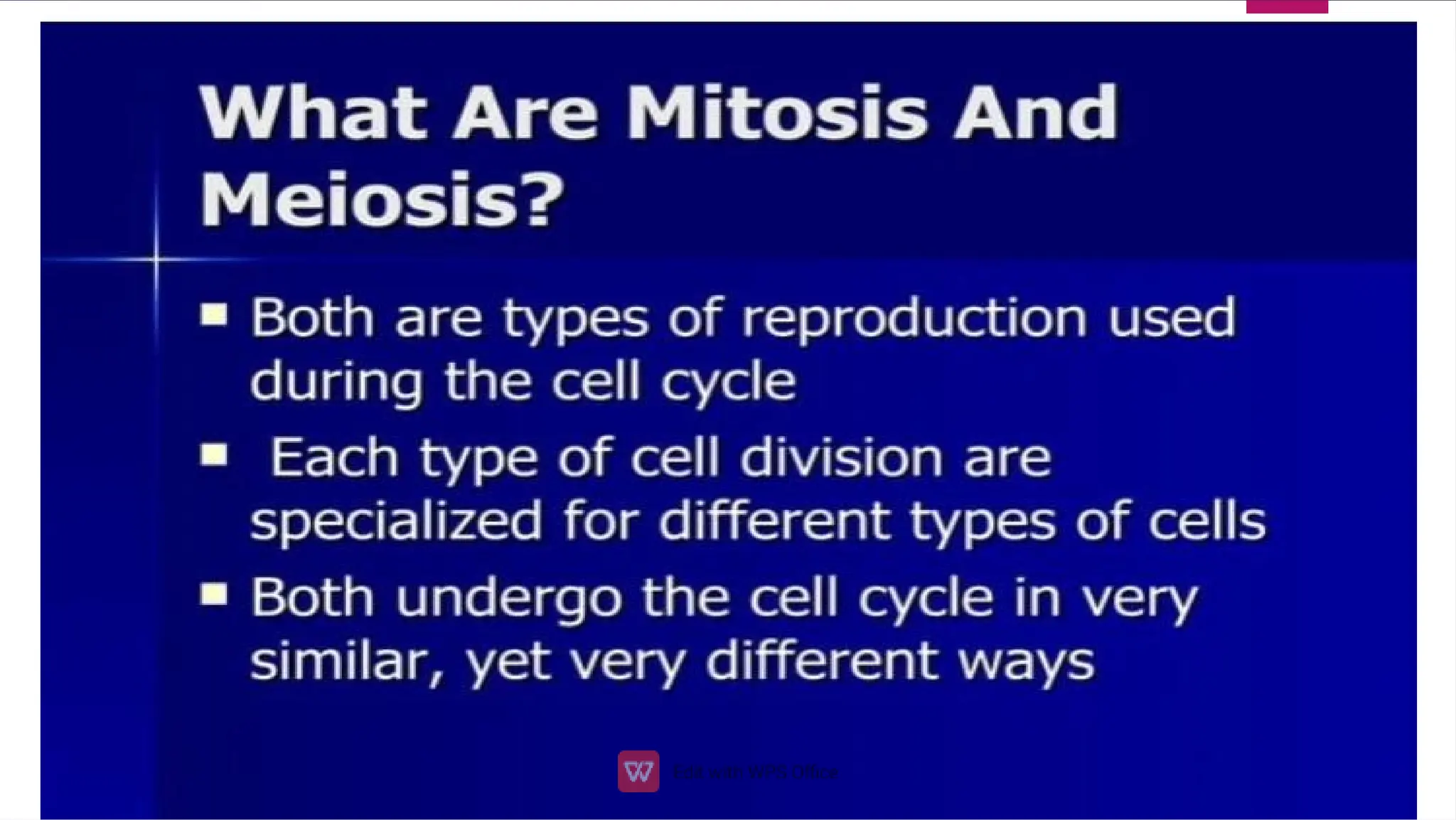 Mahak zoology ppt it is cell division : mitosis and meiosis | PPT