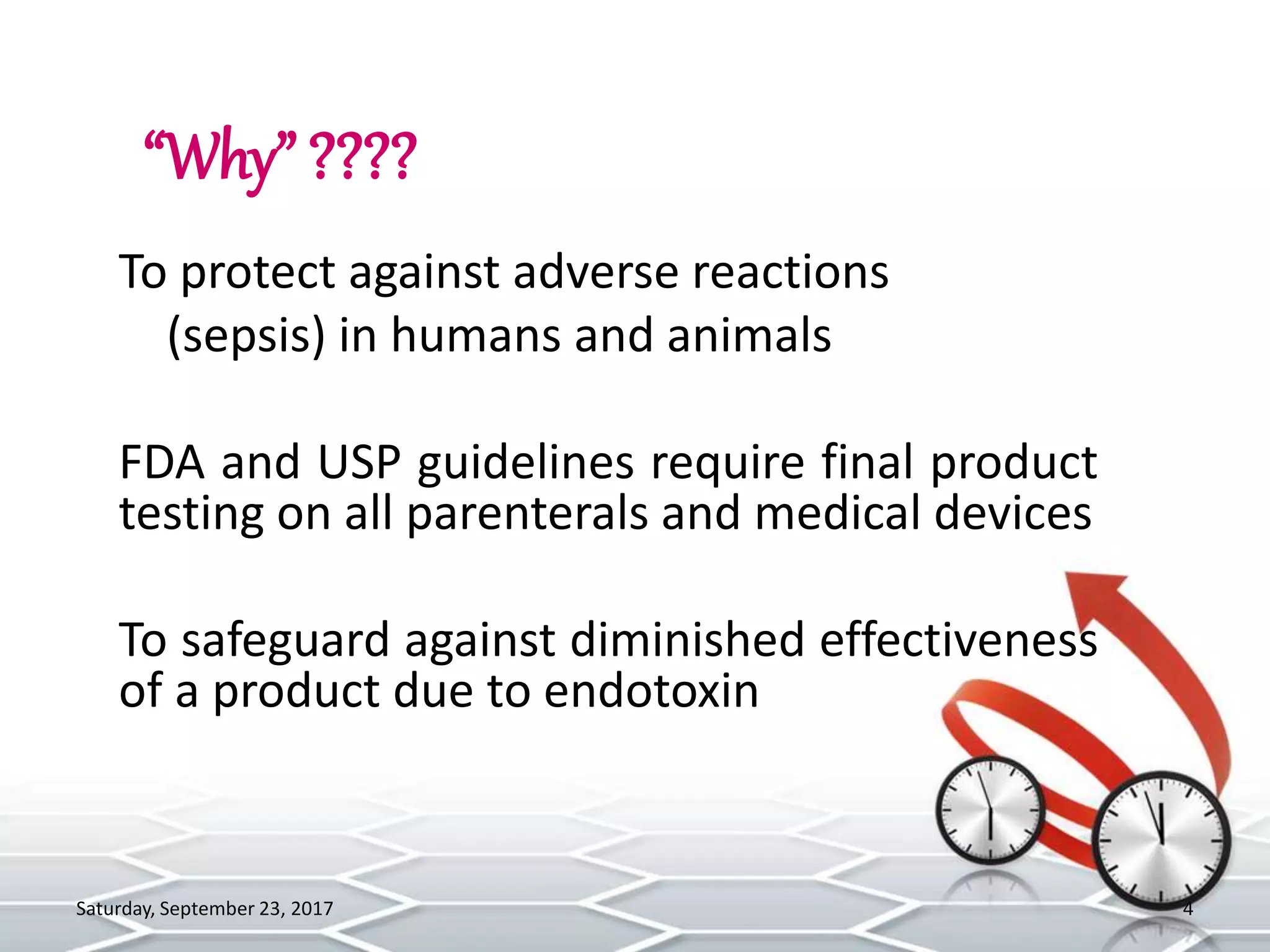 Bacterial Endotoxins test | PPTX