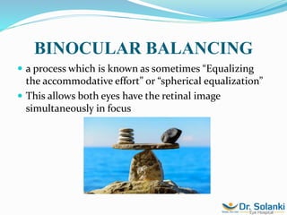 subjective verification of refraction | PPTX