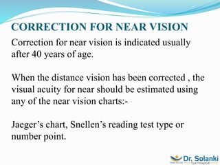 subjective verification of refraction | PPT