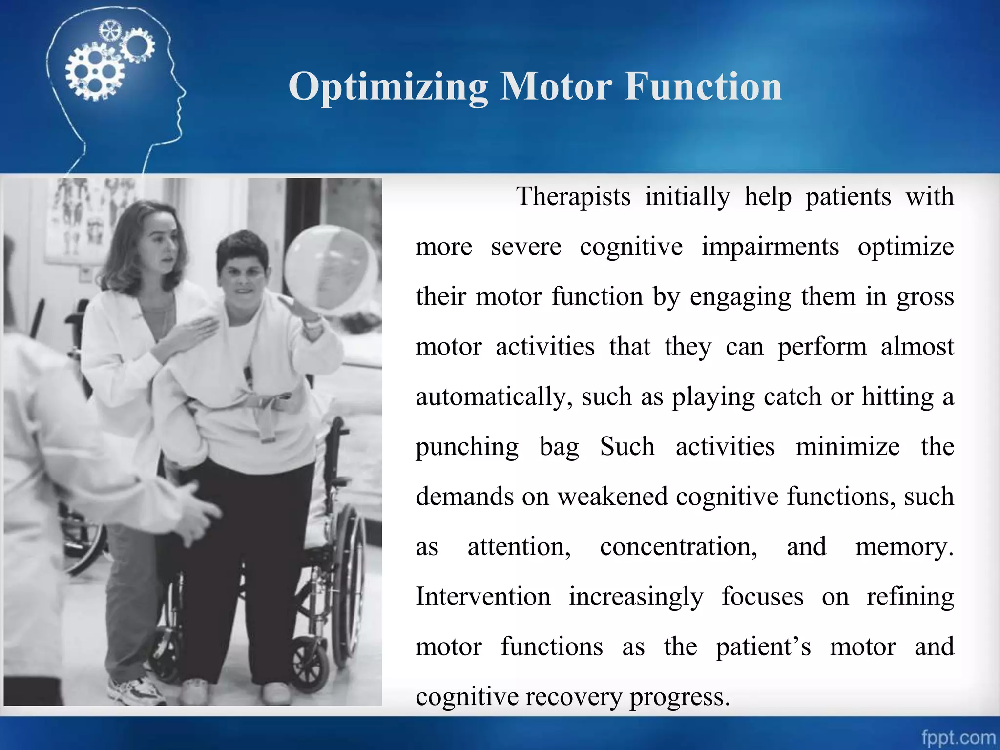 Occupational therapy management in traumatic brain injury | PPTX