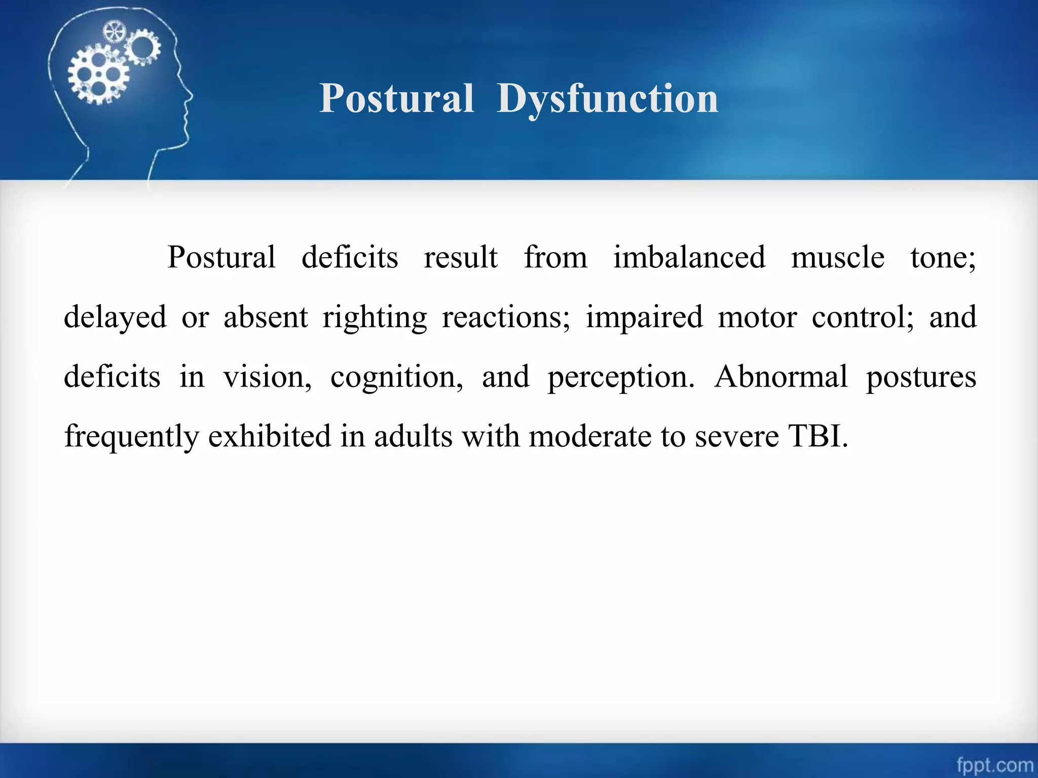 Occupational therapy management in traumatic brain injury | PPTX