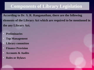 Salient Feature of Maharashtra Public Library Act 1967 | PDF