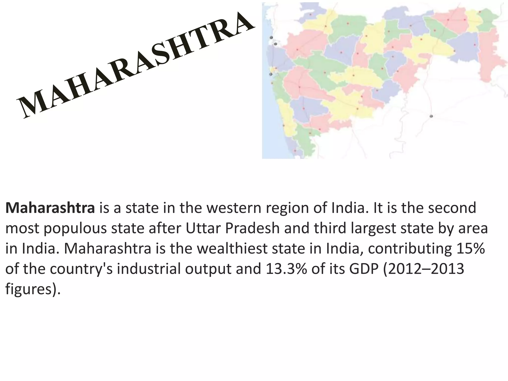 Maharahtra ppt | PPTX