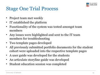 Clinical placement ePortfolio | PDF