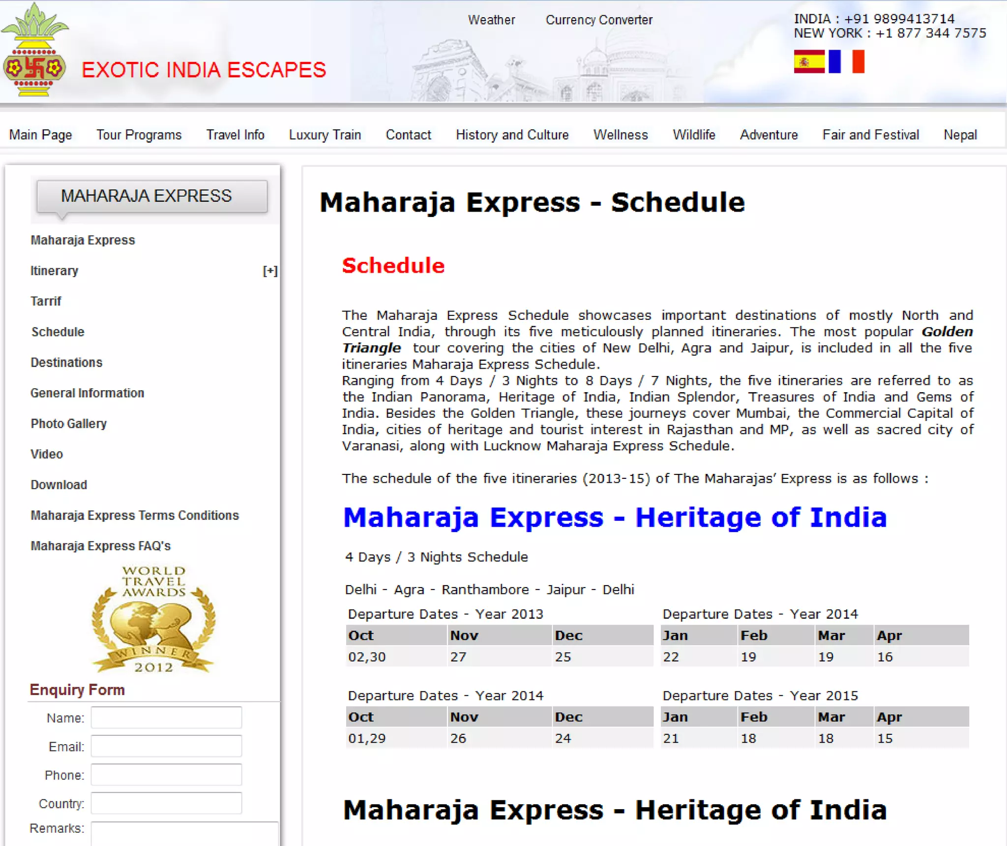 Maharaja express-schedule | PPT