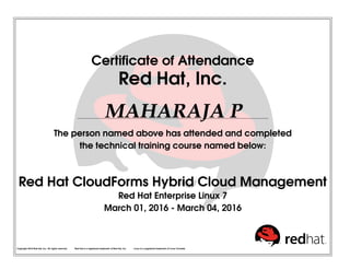 Red Hat CloudForms Hybrid Cloud Management | PDF