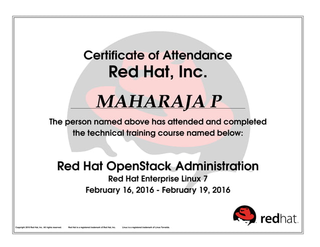 Red Hat OpenStack Administration | PDF | Technology & Computing