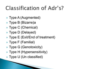 Adverse Drug Reaction | PPTX