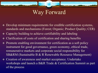 Maharaj Muthoo_BAmboo Certification and Trade | PDF