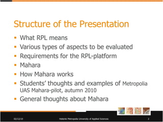 Mahara E-Portfolio | PPT