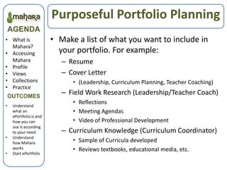 Mahara Presentation | PPTX