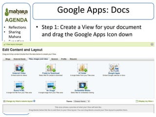 Mahara presentation2 | PPT