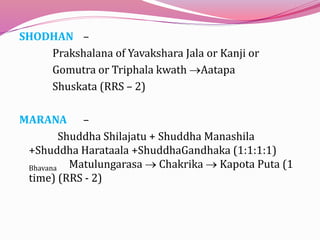 Maharasa varga - Dr.Mahantesh B. Rudrapuri | PPTX