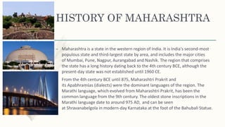 Maharashtra | PPTX
