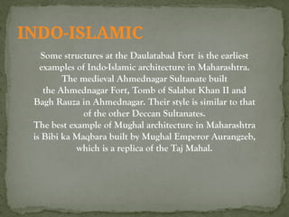 maharashtra- architecture.pptx