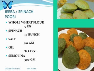 Maharashtra menu 17 | PPTX