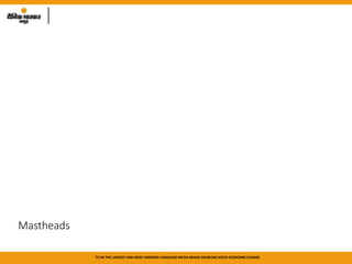 Maharashtra Plan for Divya Marathi Newpaper | PPTX