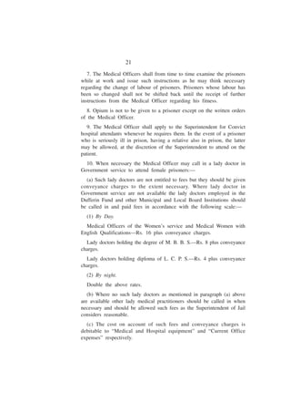 Maharashtra prison manual chapter 4 | PDF