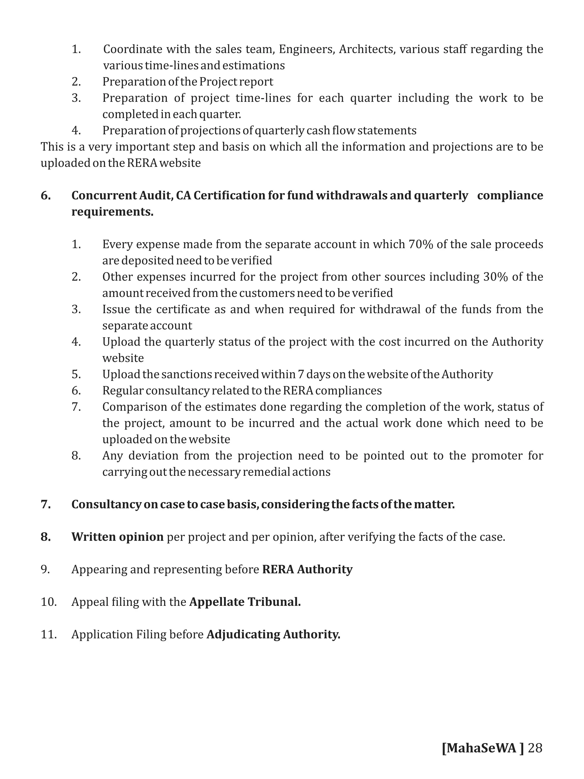 Maharashtra rera act 2017 | PDF