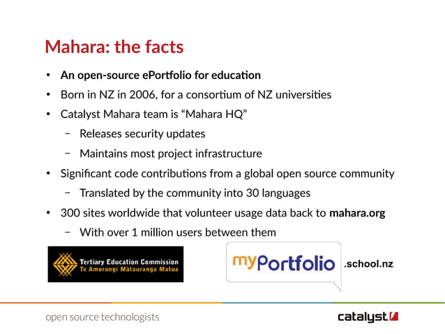 Mahara: What the &$%# is it? | PDF